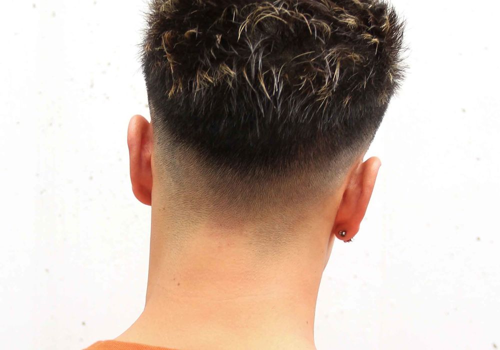 Men's cut fade highlight | Men's Afro | Daikanyama's hair salon ...
